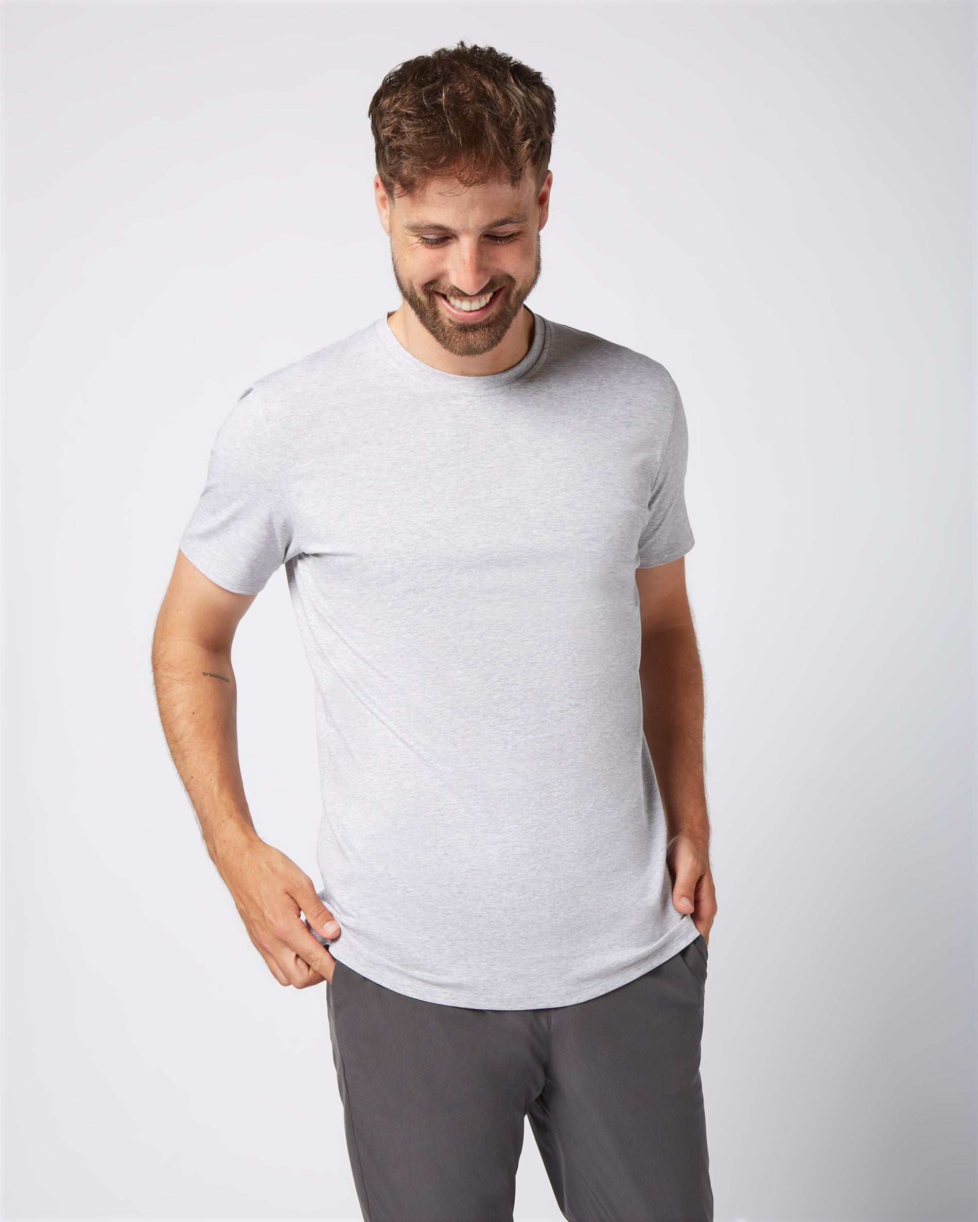 T-shirt light grey | LABFRESH